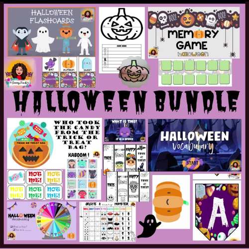HALLOWEEN BUNDLE by Sole ML | TPT