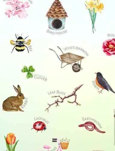 SPRING Scavenger Hunt, Outdoor Activity, Nature Walk, Earth Science Games