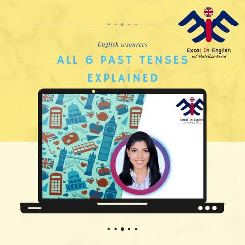 All English Past Tenses Explained - Worksheet/ Handout + PowerPoint ...