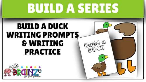 Letter D Activity | Farm Animal Craft Activity | Build a Duck by BRAINZe