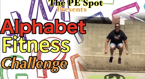 Distance Learning Physical Education Activity: Alphabet Fitness Video