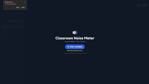 Classroom Noise Meter | Visual Sound Monitor | Bouncy Balls & Timer ...