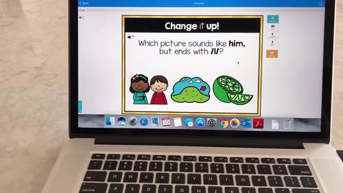 Phoneme Substitution Boom Cards™ by Teaching With Love and Laughter