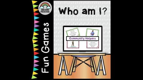 Who am I? - Community helpers / Clothes Study No-prep Game by Awesome ...