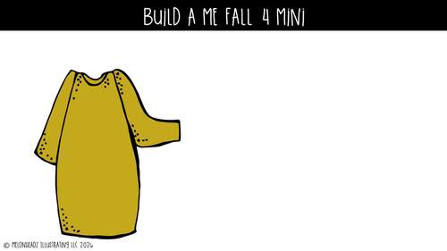Build a Me clip art 4, Fall Mini by Melonheadz Clipart | TPT