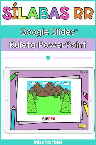 Sílabas dígrafo rr | Sílabas rr para Google Classroom™ | Syllables in ...