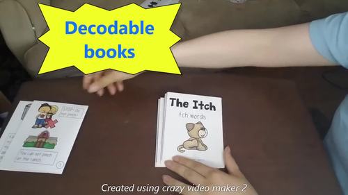 Decodable Phonics Books Bundle | One Page Mini Fold Books | TPT