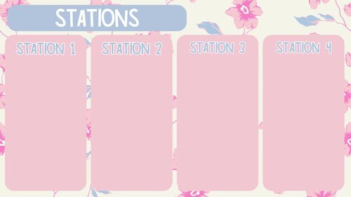 Pastel Morning Meeting Slide Templates l Pastel Decor l Pastel Theme