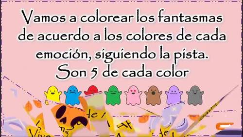 Juego: Los Fantasmas de las Emociones (Halloween) by Miviq | TPT
