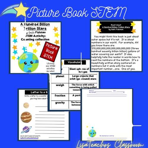 Picture Book STEM Challenge: A Hundred Billion Trillion Stars | TPT