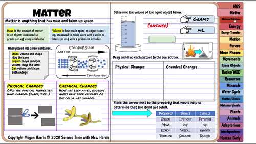 Science Notebook (Digital-Google Slides) by Science & More with Mrs. Harris