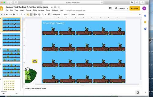 Number Sense Activity: Find the Bug! Printable and Digital | Distance ...