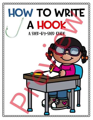 How to Write a Hook Complete Guide - Reading, Guides, Activities, and ...