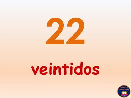 LOS NÚMEROS 1-99 - POWERPOINT on numbers up to 99 in Spanish | TPT