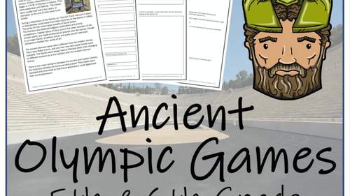 Ancient Olympic Games Close Reading Comprehension Activities | 5th ...