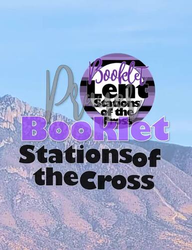 Early Reader Book: Stations of the Cross Booklet to Color, Read, & Pray!