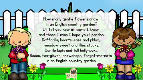 Music: English Country Garden, Vocal Music Education, Folk Song | TPT