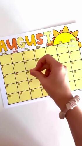 Editable Classroom Calendars | Monthly, Seasonal | Parent Communication
