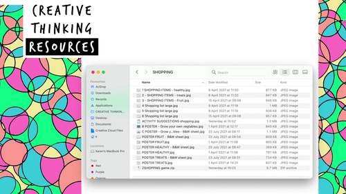 FOOD Classroom Posters Flashcards | Balanced Healthy Eating & Treats (7 ...