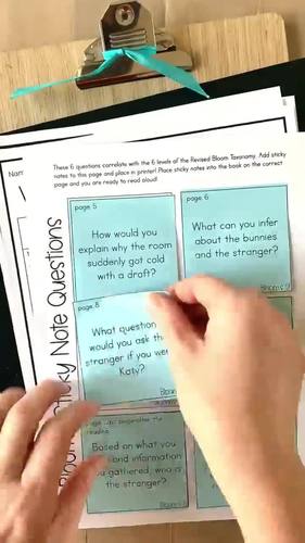Fall Aloud and Activities for The Stranger Making Inferences Reading