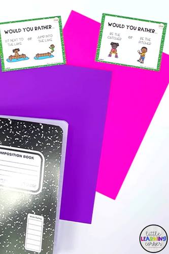 Would You Rather AUGUST Questions Printable and Digital | TPT