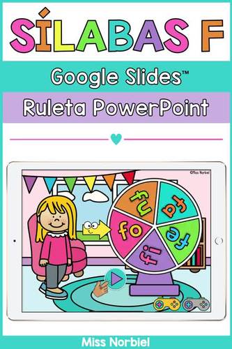 Sílabas con F fa fe fi fo fu para Google Classroom™ | Spanish Syllables ...