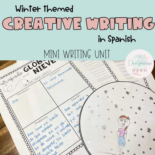 Winter Writing in Spanish - Christmas activity in Spanish | TPT