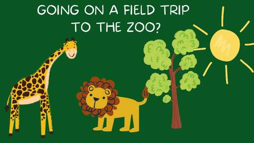 Zoo Field Trip - Printables, Scavenger Hunts, & Crafts | TPT