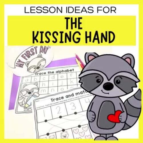 The Kissing Hand Worksheets & Activities | Kindergarten | First Day Of ...