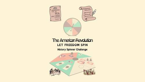 American Revolution Board Game by Manja Milinovic | TPT