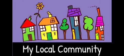 *BUNDLE* My Local Community - Google Slides Lessons & PDF Printables