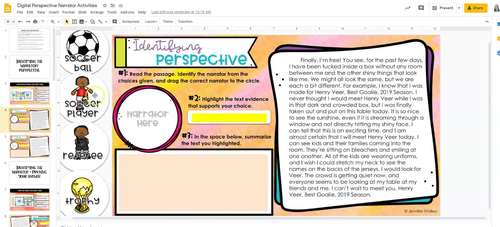 Digital Activities - Perspective Practice for Google Slides™ | TPT