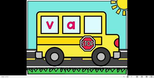 CVC Successive Blending Slides CVC Blending Short a Word Activities