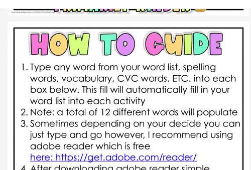 Editable Word Work Activities | Winter Themed | Heart Word Sight Word Games