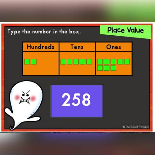 Counting within 1000 & Skip Counting Halloween BOOM™ Cards | 2.NBT.A.2