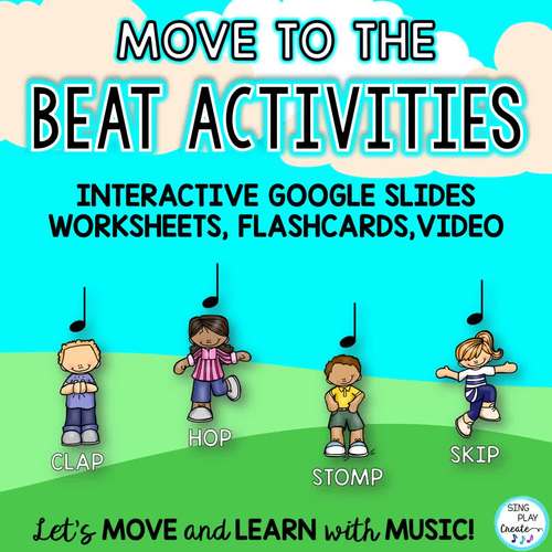 Move to the Steady Beat Body Percussion Activities : Quarter Note