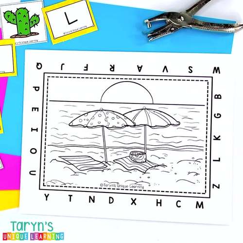 Letters and Sounds | End of the Year Activities | Fine Motor | TPT