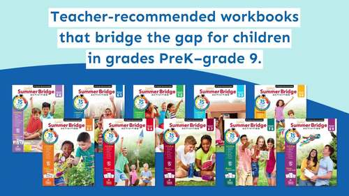 Summer Bridge Activities 2nd to 3rd Grade Workbook | Summer Learning ...