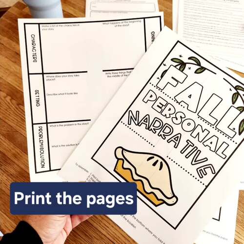 November Fall I am Thankful Writing Template Prompts Paper Thanksgiving ...