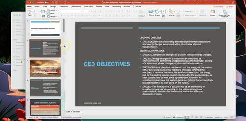 AP Chemistry Unit 6 Thermodynamics - Editable PowerPoints by Created By ...