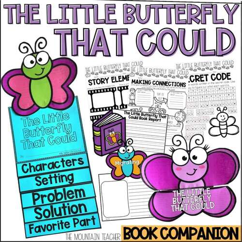The Little Butterfly That Could Read Aloud Activities with Bug and ...