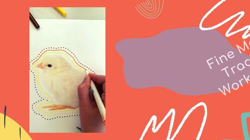 Spring Tracing Worksheets - Preschool Fine Motor Activities | TPT