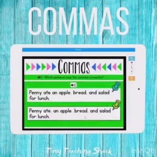 First Grade Language and Grammar Boom Cards Bundle by Tiny Teaching Shack