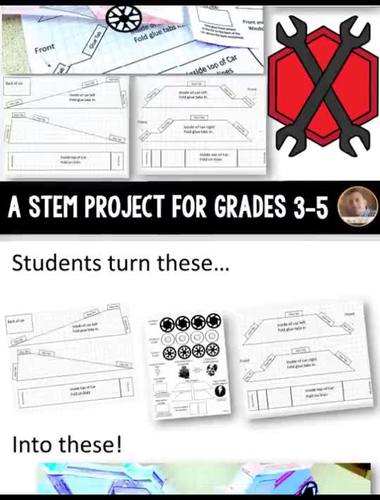 Test Track STEM / STEAM Challenge | Race Car Project Based Learning ...