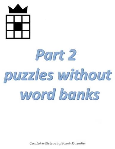 Diwali Crosswords Puzzle With Word Bank Holidays Around the World