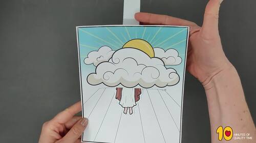 The Ascension of Jesus Craft by 10 Minutes of Quality Time | TPT