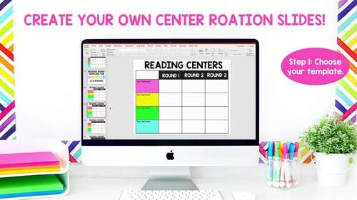 Center Rotation Slides for Reading and Math Digital Center Rotation ...
