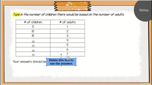 Ratios & Proportions Digital Math Lesson for Google™ Bundle | TPT