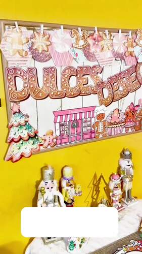 Gingerbread Bakery Holiday Bulletin Board|Writing Craft|Spanish&English ...