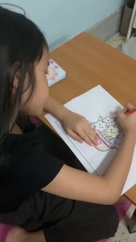 Mother’s Day Flower Pot Craft | Printable Coloring Activity | 3D Card Gift